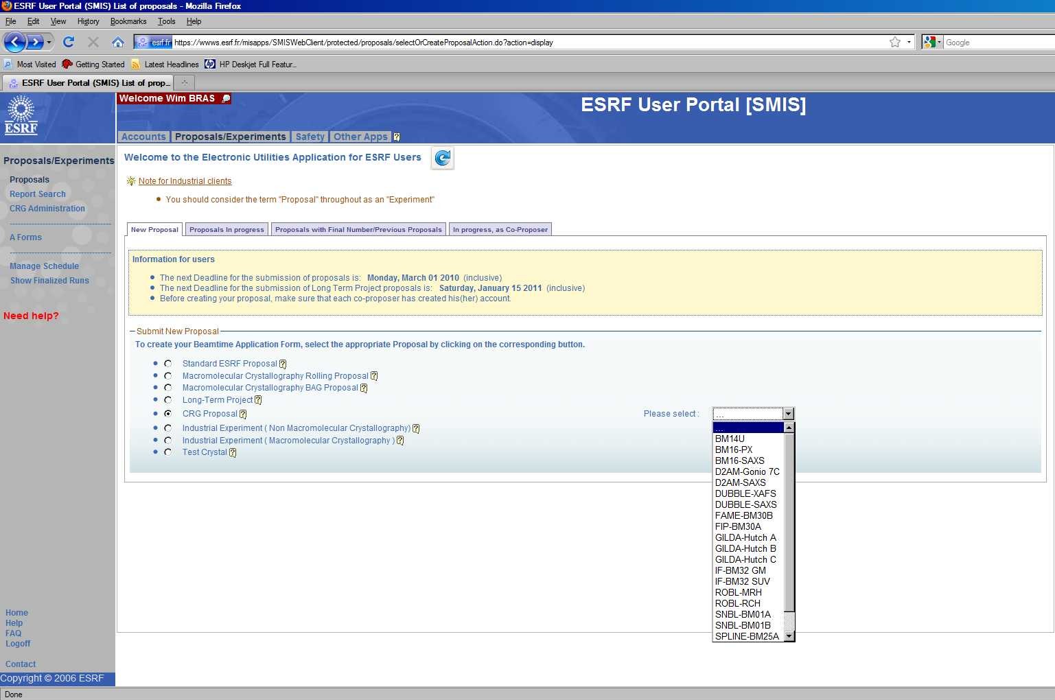 Application and Reimbursement procedures for Flemish users