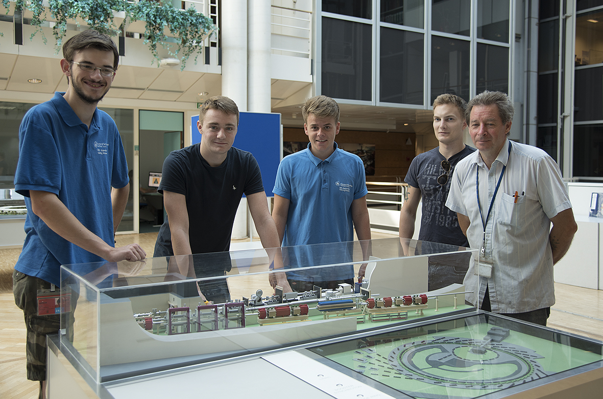 A seasonal batch of apprentices