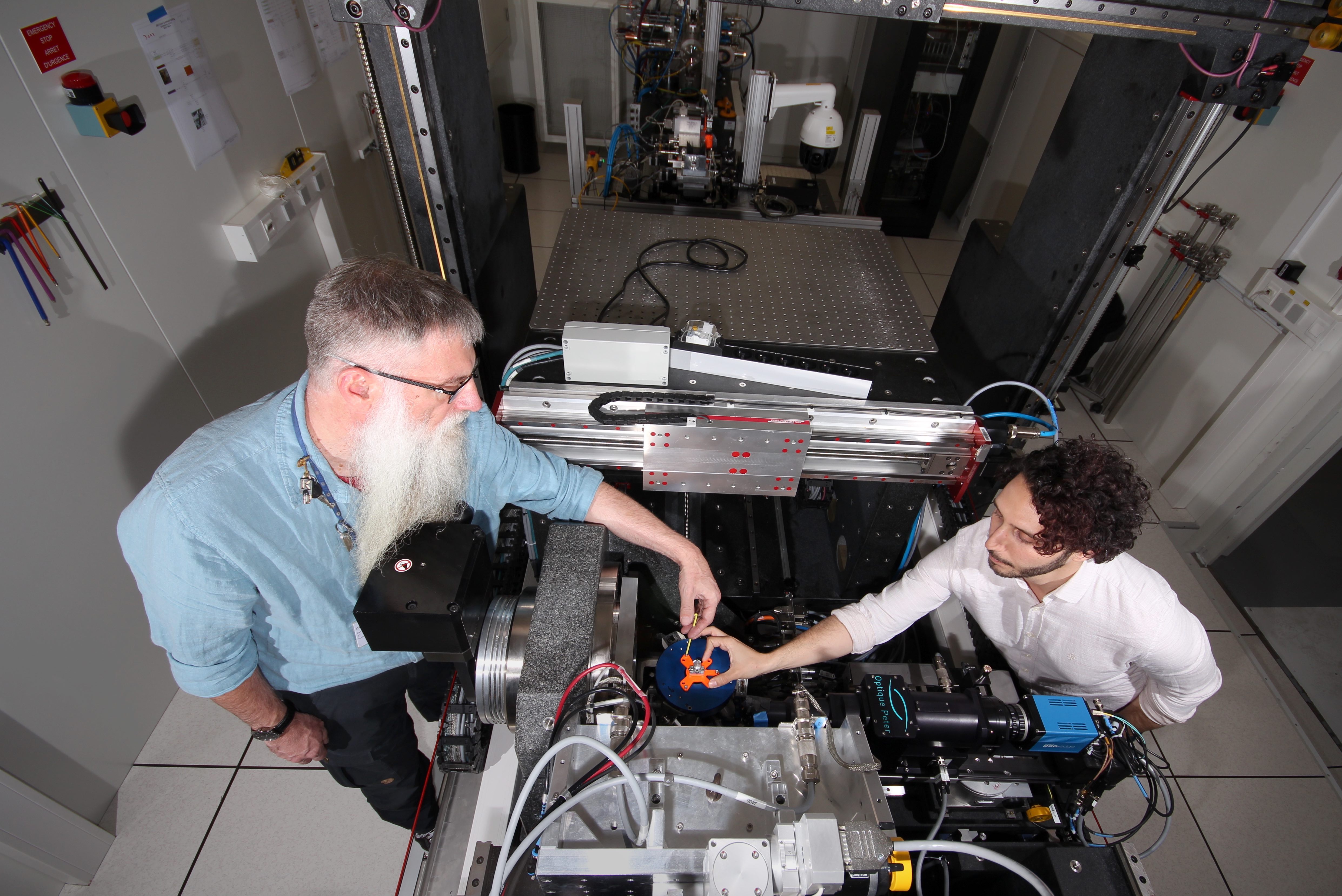 Inauguration and first users for ID03 beamline