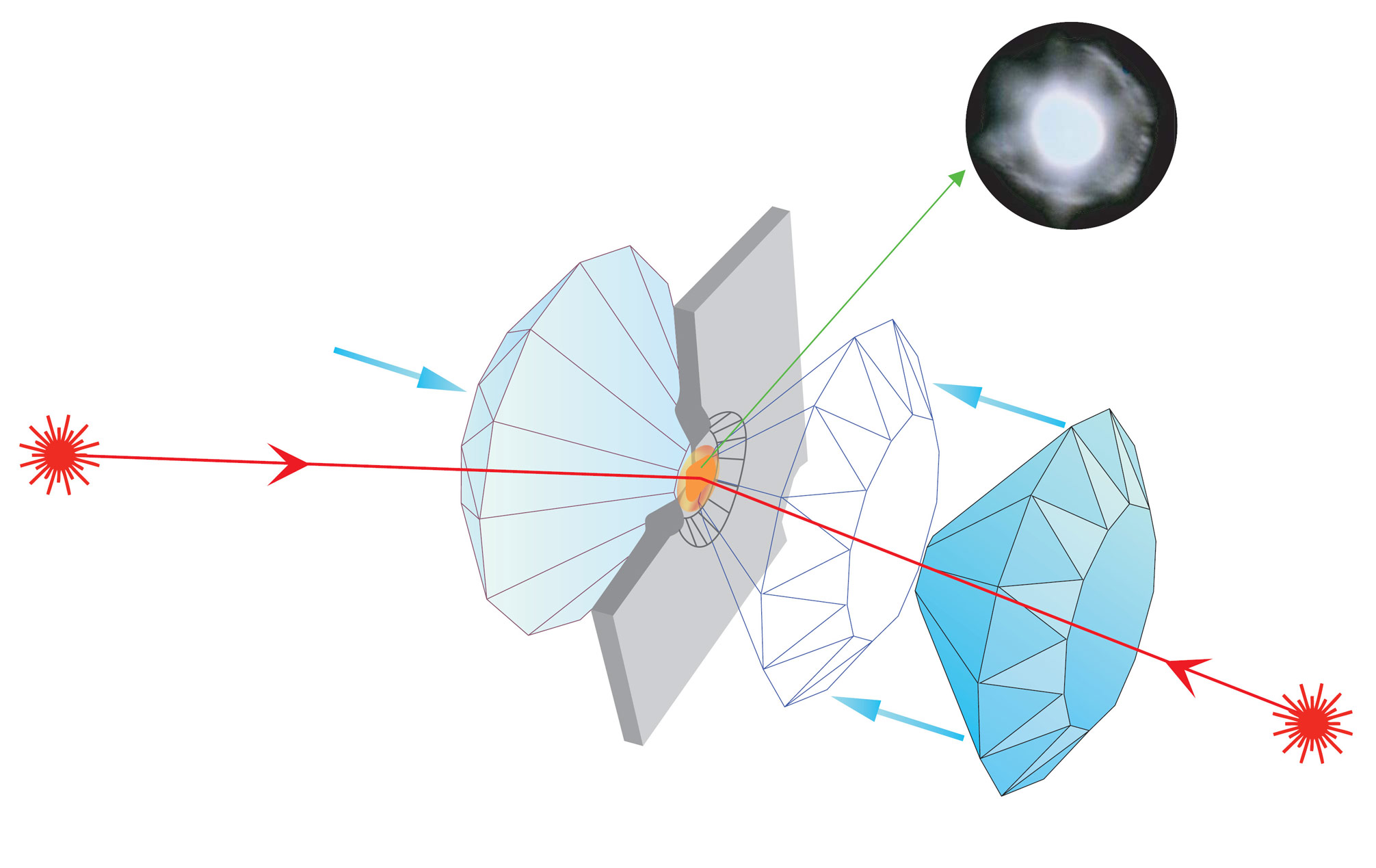 X-rays illuminate the origin of volcanic hotspots