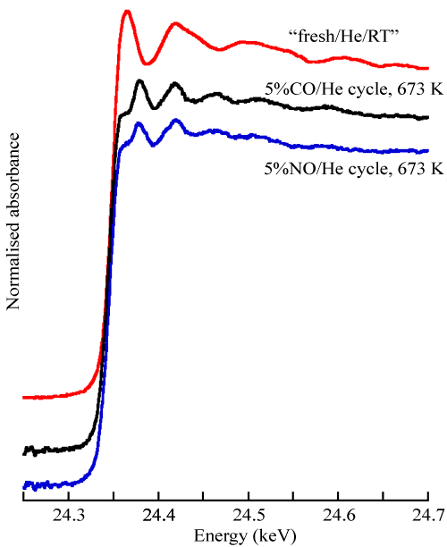 Nanoparticle behaviour in changing environments: dynamic structural ...